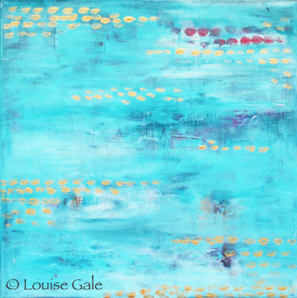 100 Days of Painting | Louise Gale Mixed Media Botanical Mandala Color ...