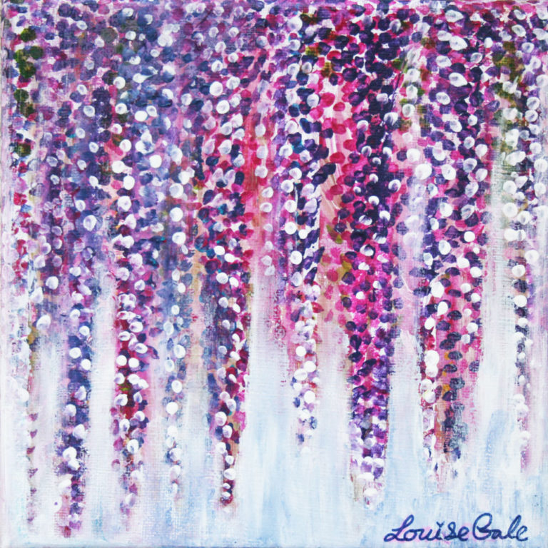 100 Days of Painting | Louise Gale Mixed Media Botanical Mandala Color ...