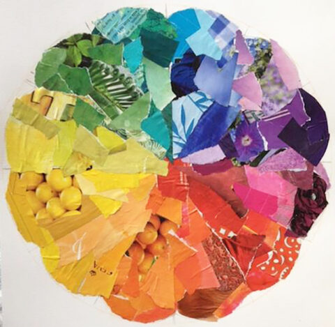 Art Inspiration: Creative Color Wheels! | Louise Gale Mixed Media ...