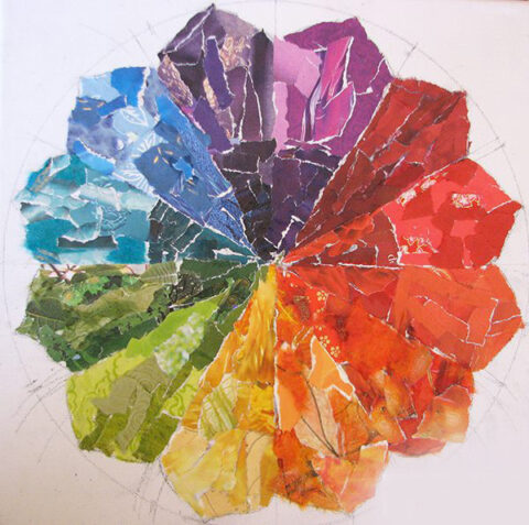 Art Inspiration: Creative Color Wheels! | Louise Gale Mixed Media ...